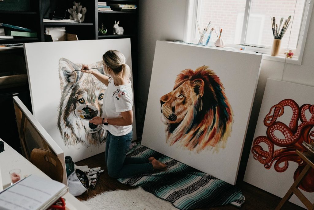 LION // STAY WILD - Brooklyn Lamb